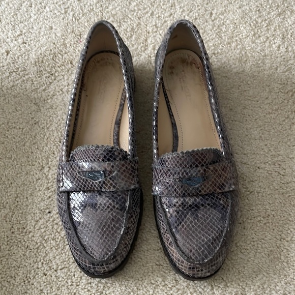 Coach | Shoes | Coach Printed Snake Loafers | Poshmark